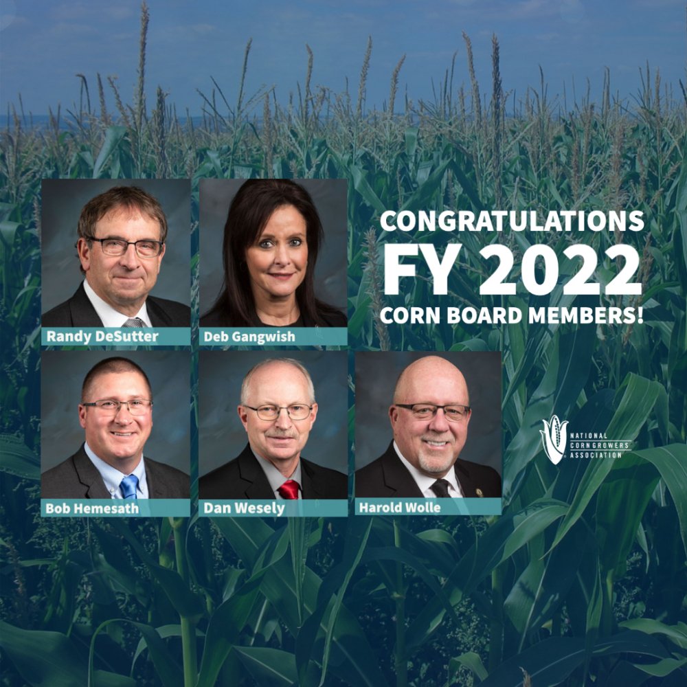 NCGA Elects Five Members to Serve on Corn Board